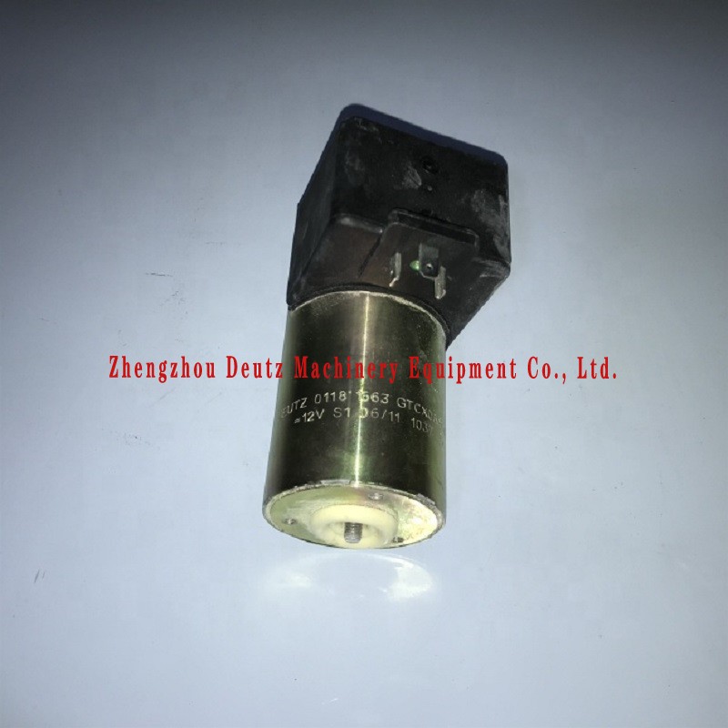 Deutz Off Solenoid Valve 01181663_Deutz Engine Parts-China Zhengzhou ...